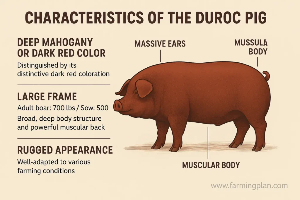 Duroc Pig: A Rare Breed Of Domestic Pigs | Farming Plan